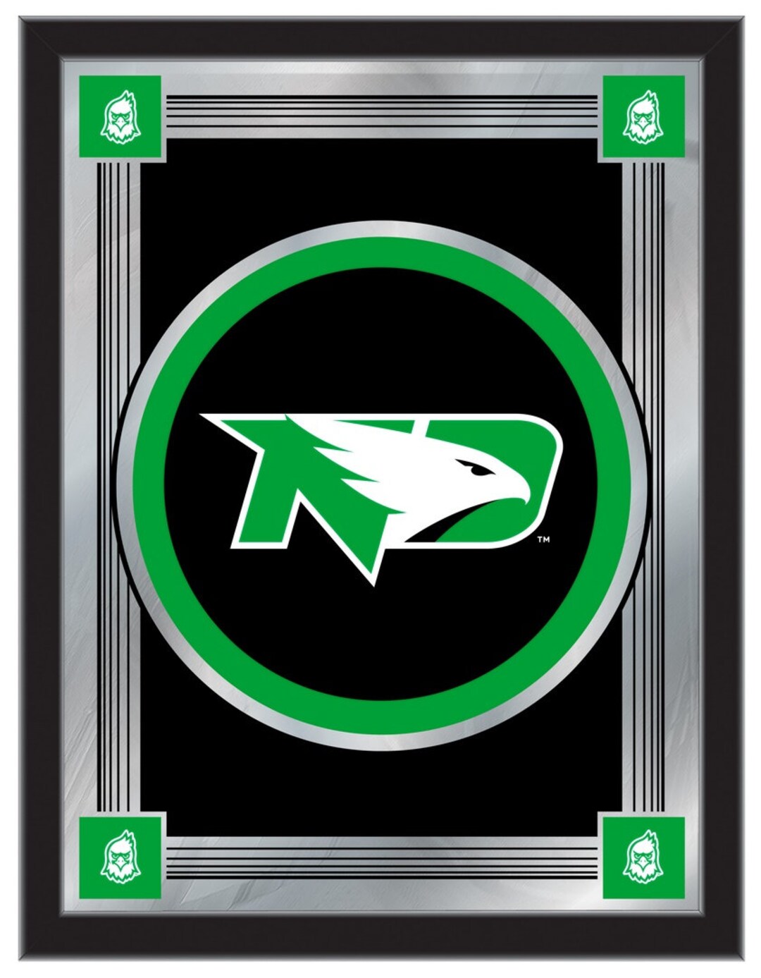 University of North Dakota Logo Wall Mirror | Officially Licensed UND ...