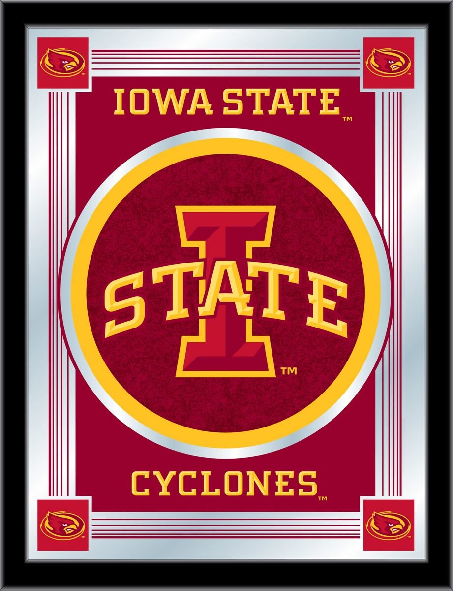 Iowa State University Logo Wall Mirror ISU Cyclones Decor - Etsy