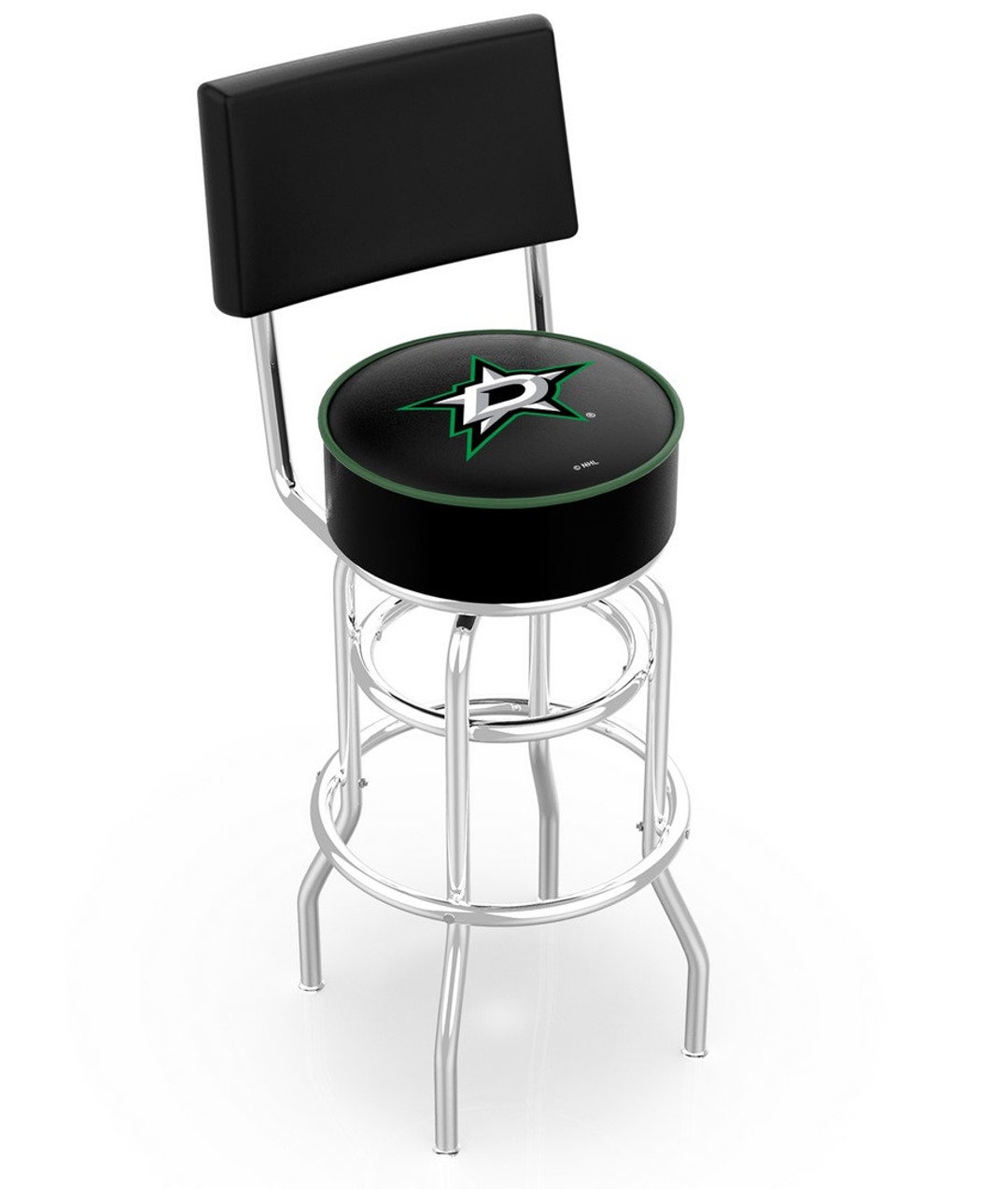 Dallas Stars Bar Stool | Officially Licensed NHL Team Logo | Hockey Fan ...