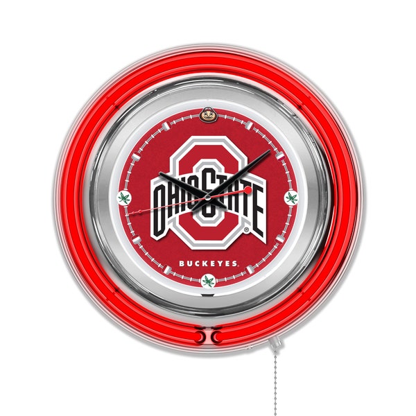 Osu Buckeyes Clock - Etsy