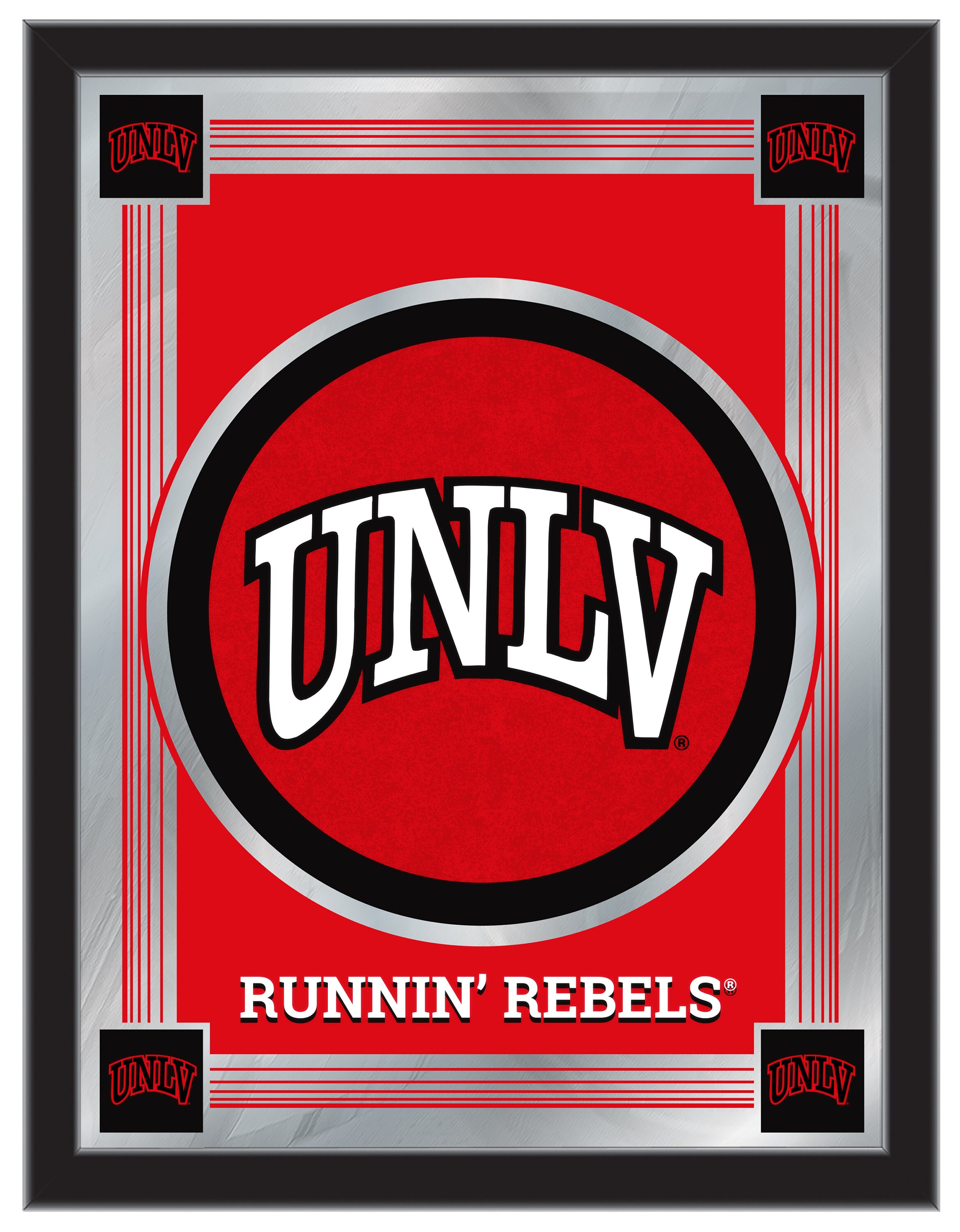 University of Nevada Las Vegas Logo Wall Mirror UNLV Runnin Rebels ...