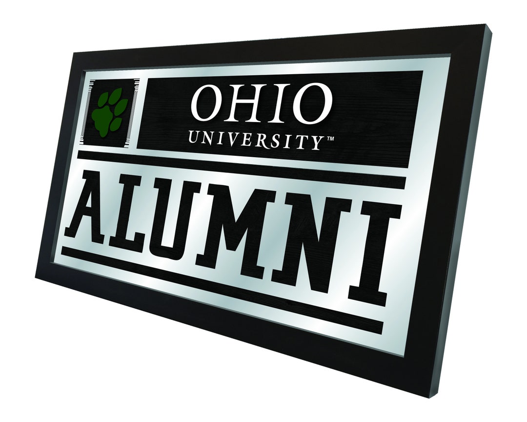 Ohio University Alumni Wall Mirror | OU Bobcats Wall Decor - Etsy