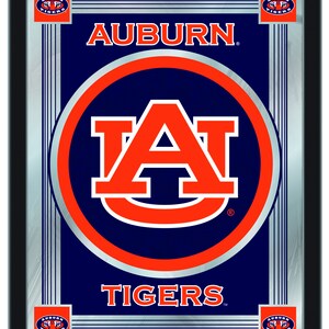 Auburn University Logo Wall Mirror | AU Tigers Decor - Etsy