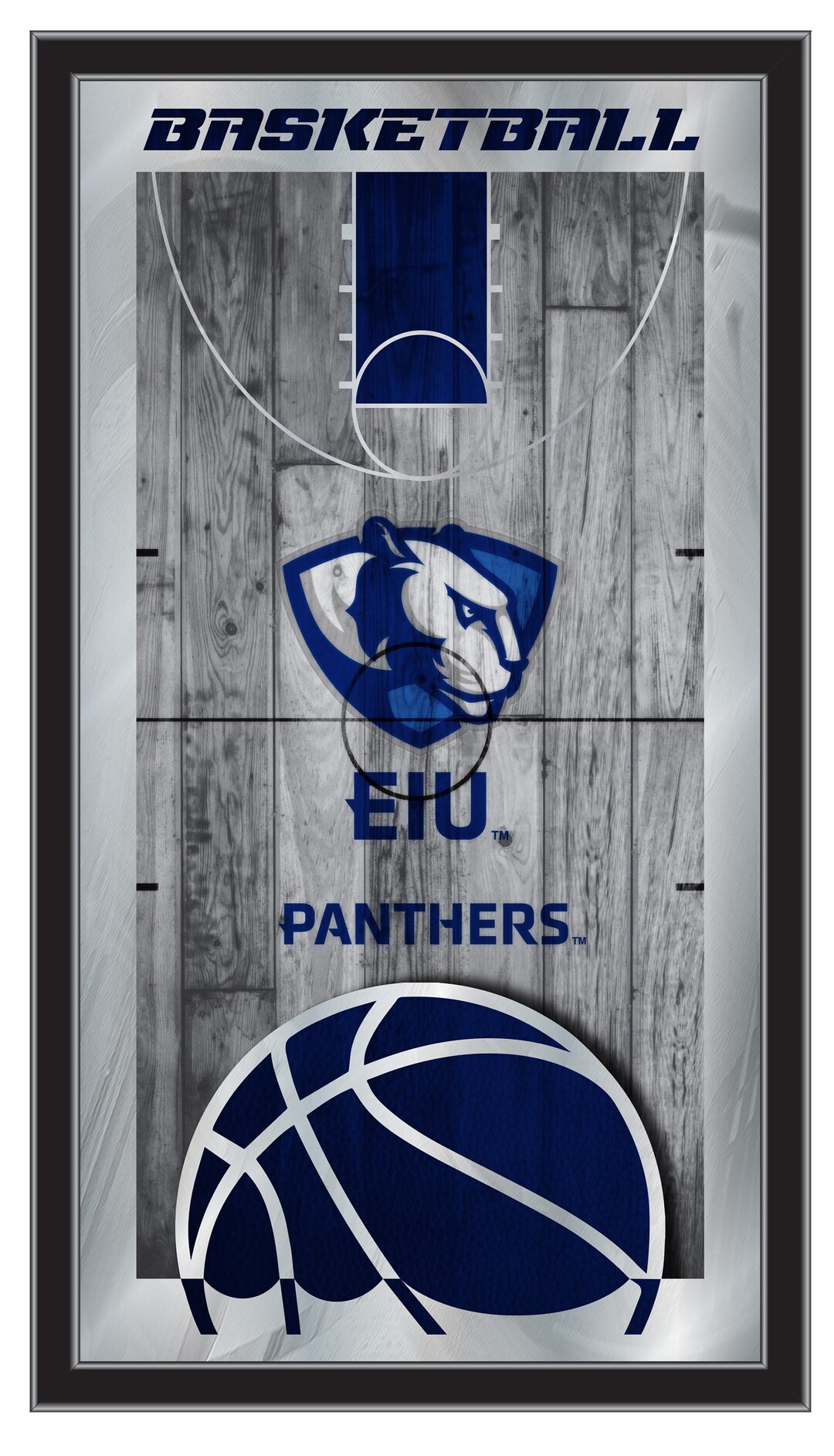 Eastern Illinois University Basketball Wall Mirror | EIU Panthers - Etsy