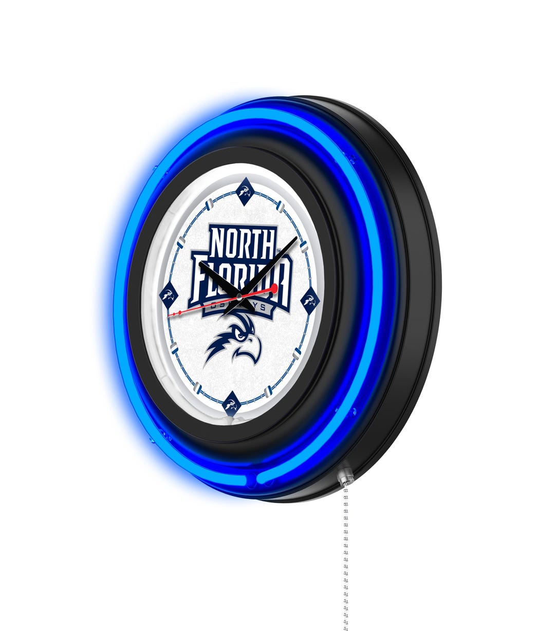 North Florida Neon Clock | UNF Ospreys 15" Double-neon Light | Vintage ...