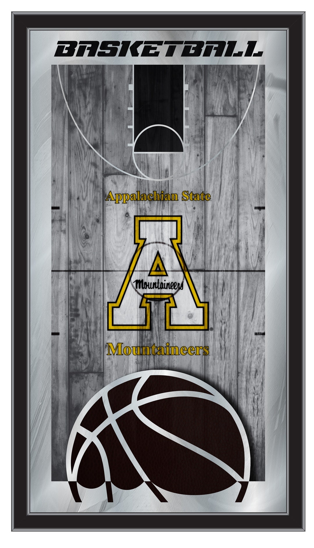 Appalachian State University Basketball Wall Mirror | App State ...
