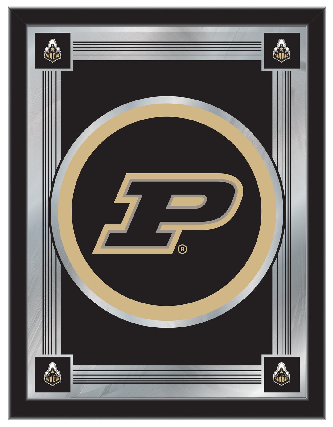 Purdue University Logo Wall Mirror | Officially Licensed PU ...