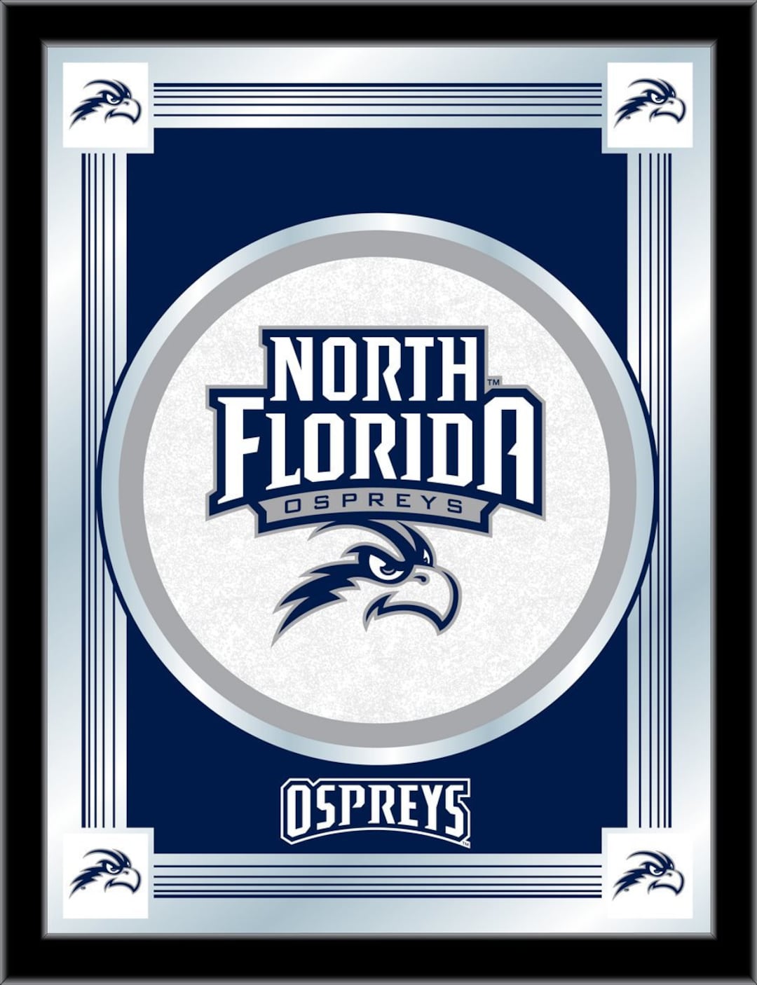 University of North Florida Logo Wall Mirror | UNF Ospreys Decor - Etsy
