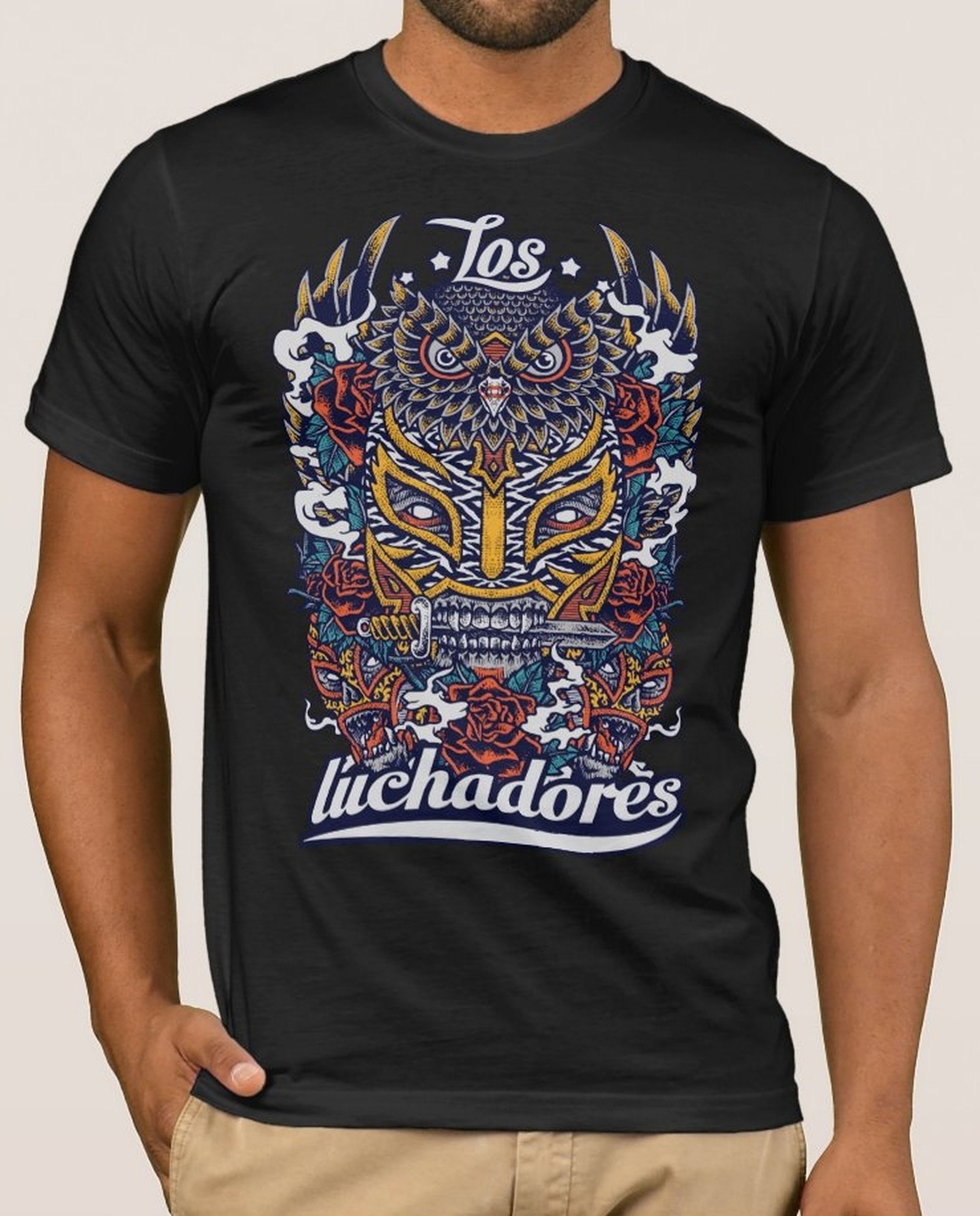 Lucha Libre T-shirt Chicano Cholo Wrestling Mexican Luchador Chicano ...