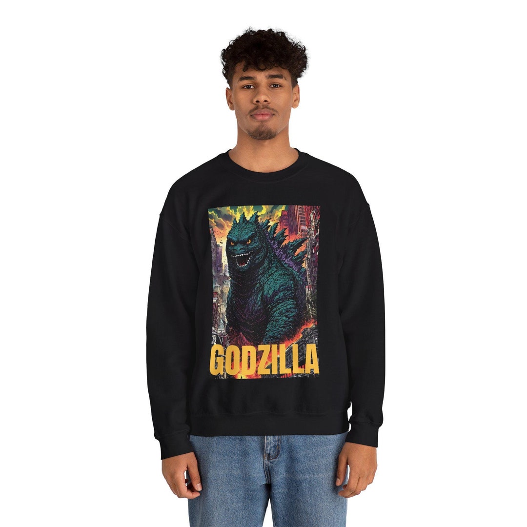 Godzilla Kaiju Unisex Crewneck Sweatshirt, Monster Movie Fan Gift ...