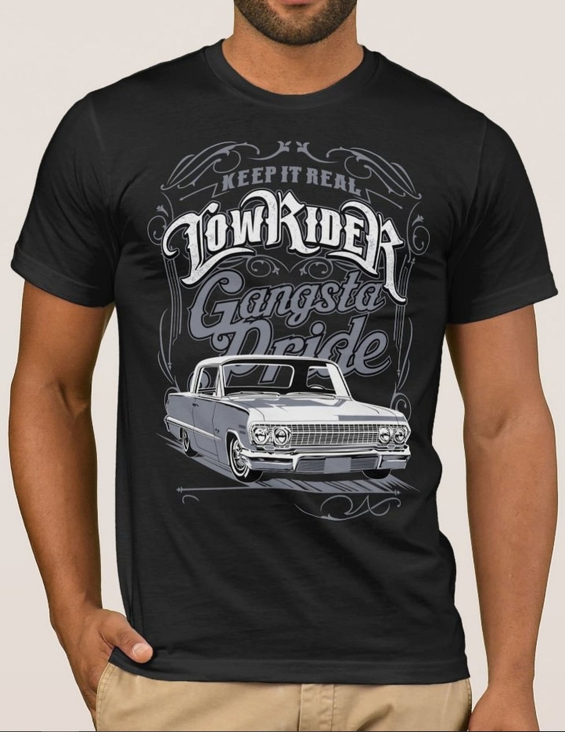 Lowrider T-shirt Chicano Cholo Mexican Gangsta Gangster Gangsters 5XL ...