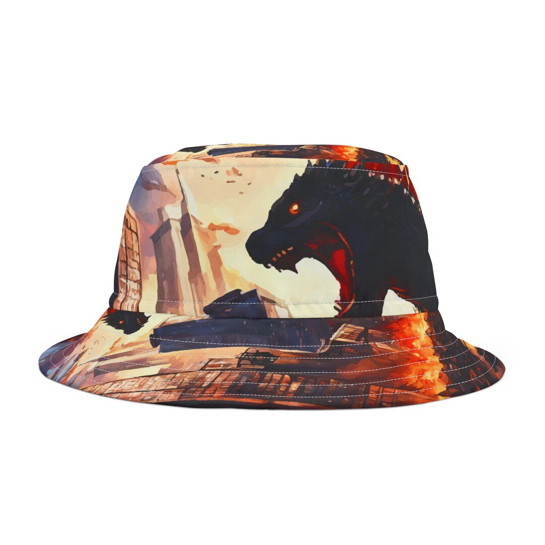 Bucket Hat Godzilla Hat Godzilla's Kaiju Gojira - Etsy