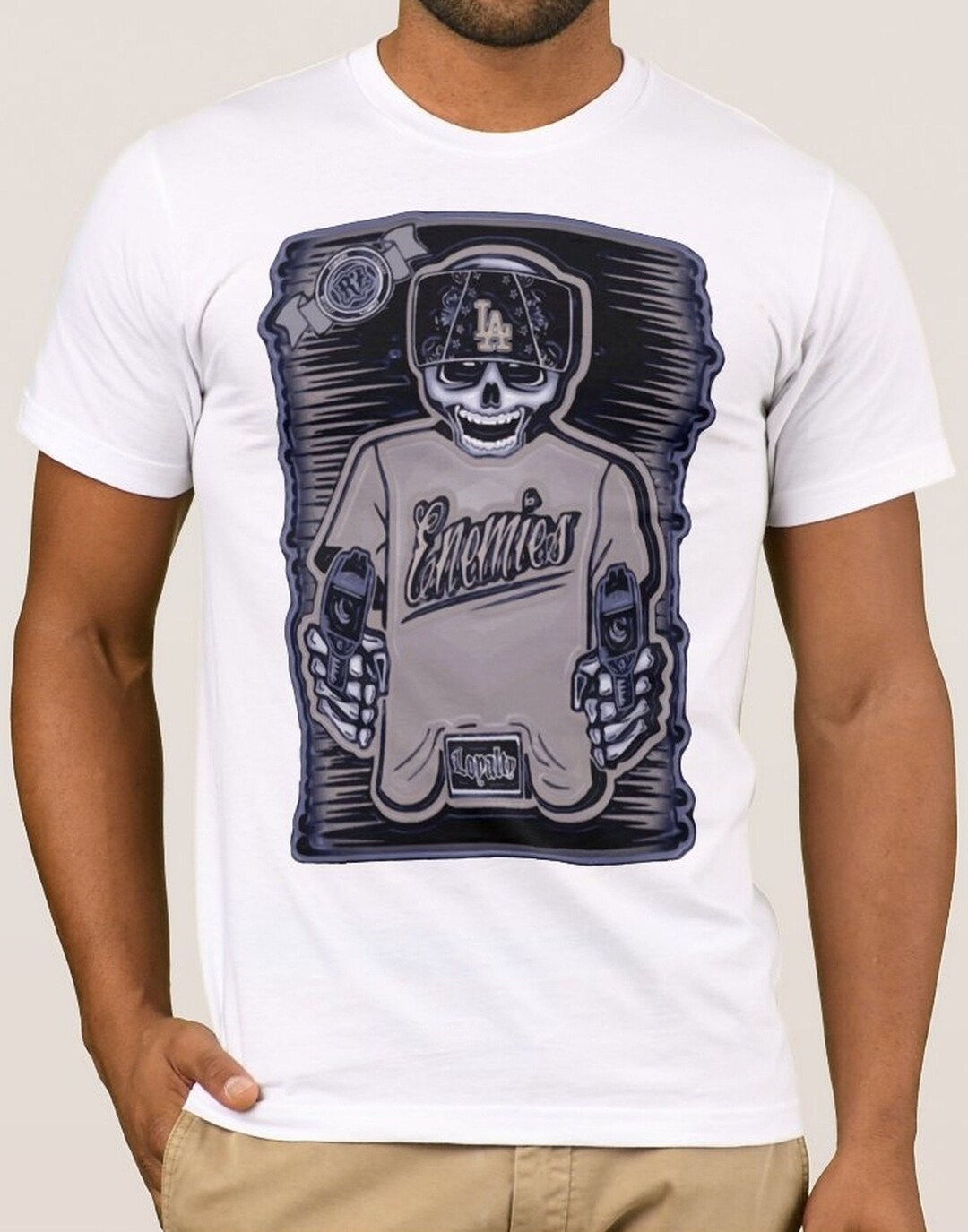 Gangsta T-shirt Cholo Chicano Maxican Vato Loco Gangster Gangsters Thug ...