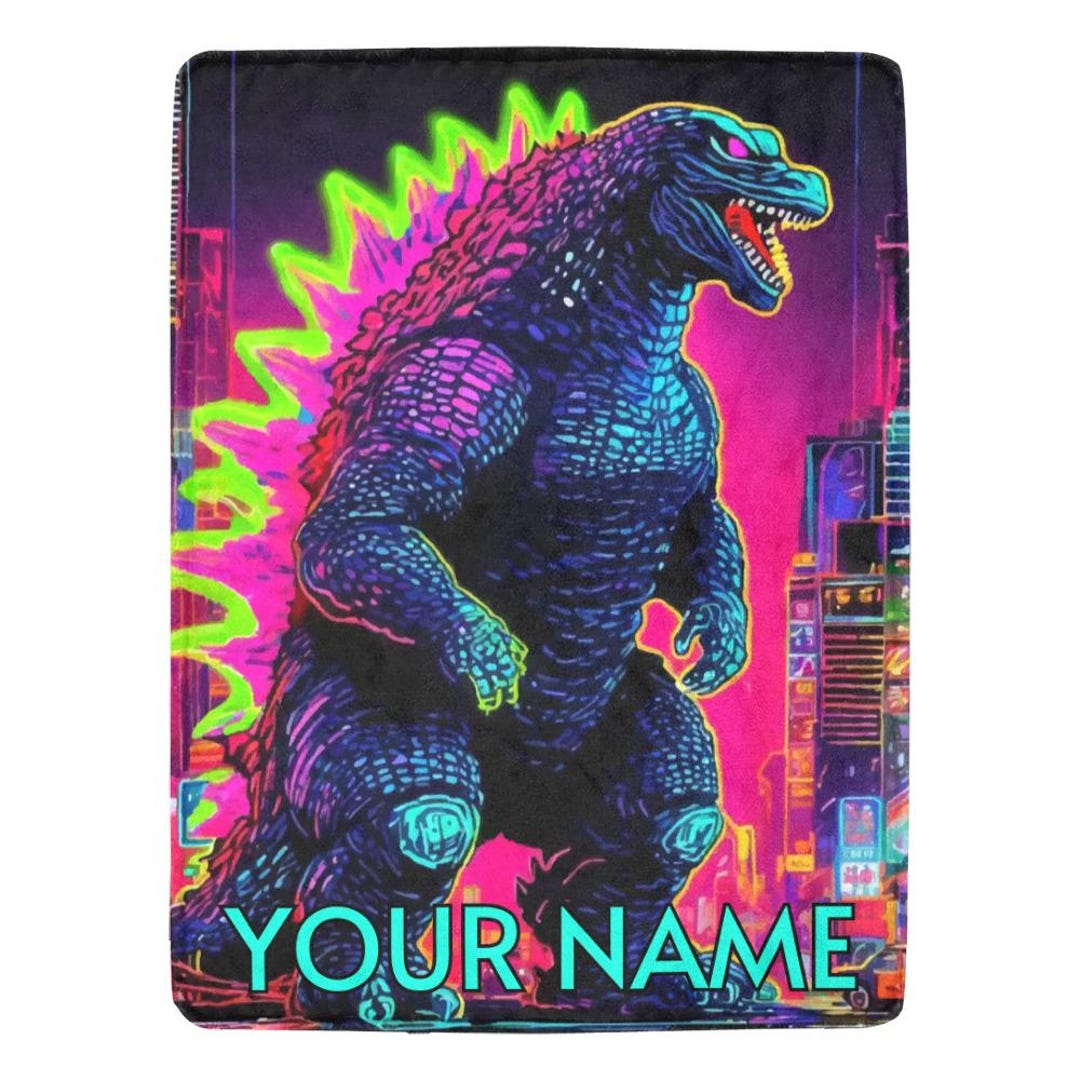 Custom Godzilla Present Godzillas Gifts Custom Godzilla Gift Blanket ...