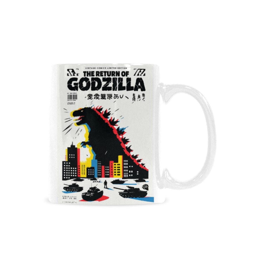 Godzilla Mug 11 Oz Godzillas Coffee Mug Tea Mugs Kaiju Cup - Etsy