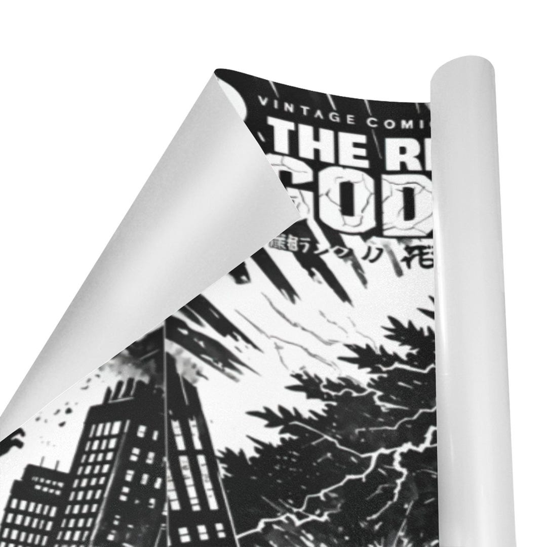Godzilla Wrapping Paper Godzilla Paper Kaiju - Etsy