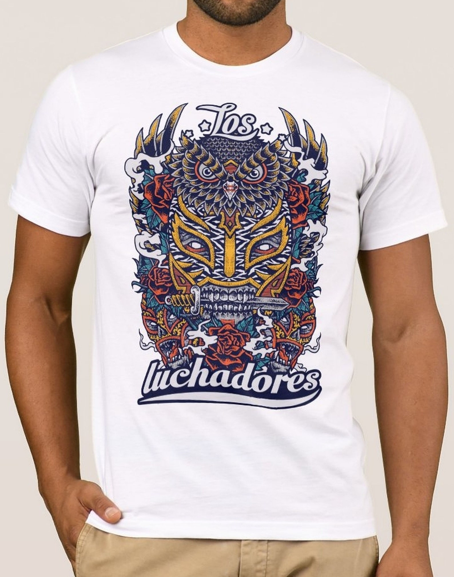 Lucha Libre T-shirt Chicano Cholo Wrestling Mexican Luchador Chicano ...