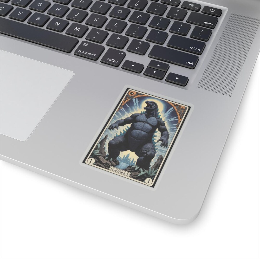 Godzilla Kiss-cut Stickers: Unique Monster Design, Laptop Decals, Water ...