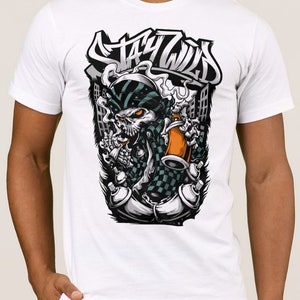 Cholo T-shirt Chicano Graffiti Mexican Gangsta Gangster Gangsters Vato ...
