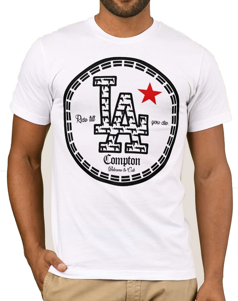 Compton T-shirt Gangsta California Thug Savage Gangster Crooks 5XL 4XL ...