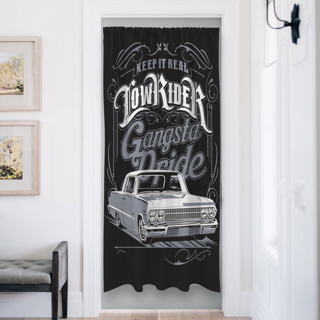 Door Curtain Lowrider Room Dividers Doorway Curtain for Home Kitchen ...
