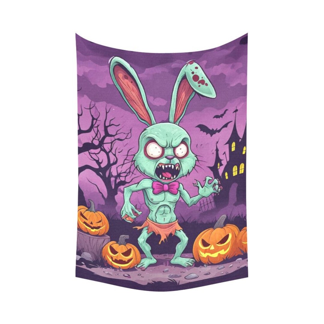Picnic Blanket Zombie Halloween Horror Picnic Blanket - Etsy