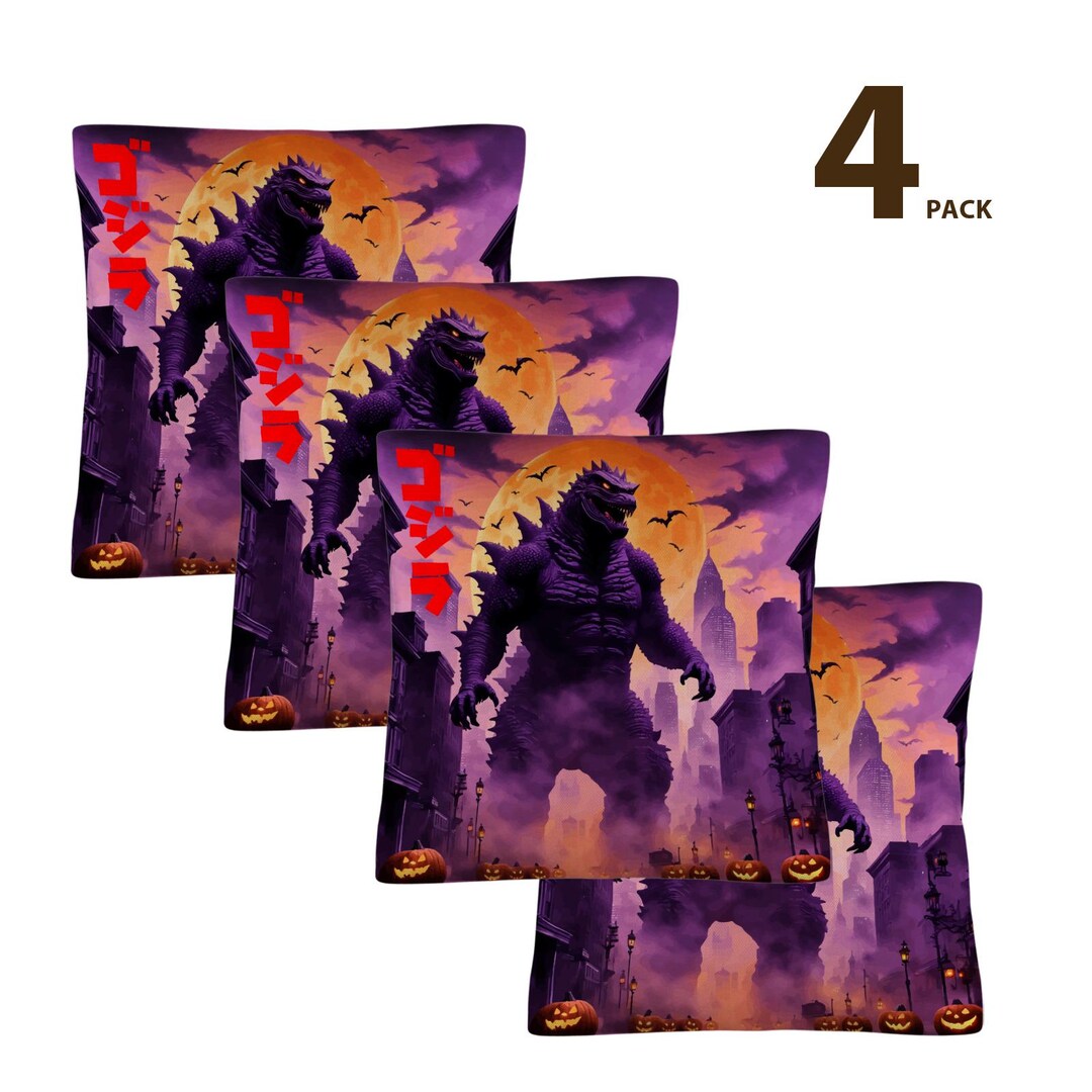Godzilla Pillow Case Godzilla Pillowcase Gift Pillow Cover Godzilla ...