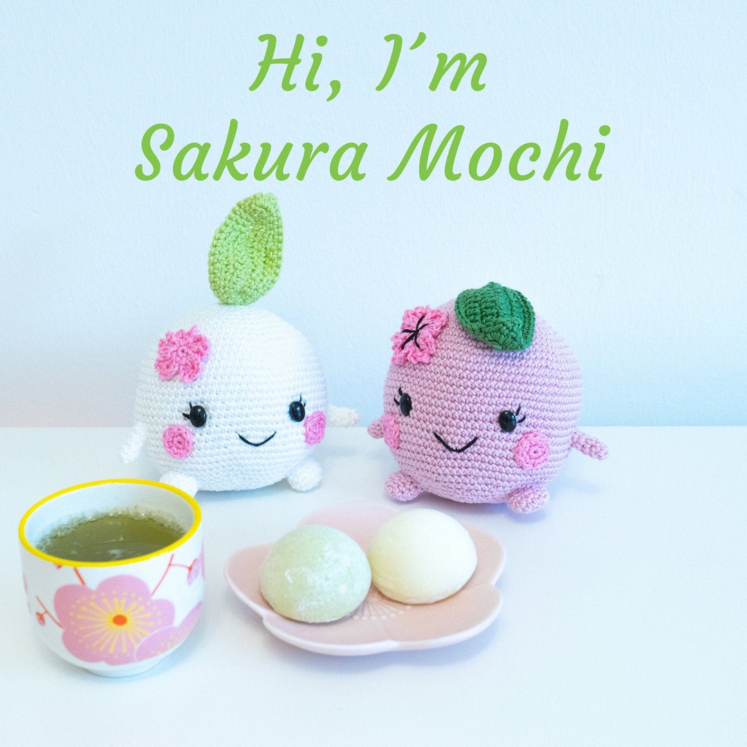 Sakura Mochi Crochet Pattern English - Digital Download - Etsy