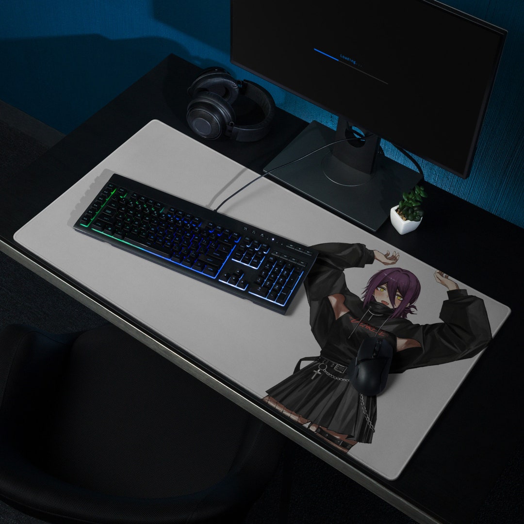 Anime Gaming Mouse Pad Desk Mat Waifu Kawaii Girl Keyboard Protection ...