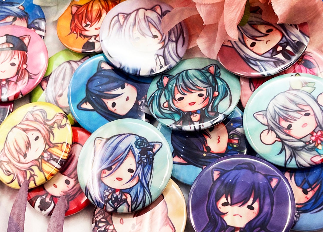 Project Sekai: Colorful Stage Chibi 1.5" Pinback Buttons - Etsy