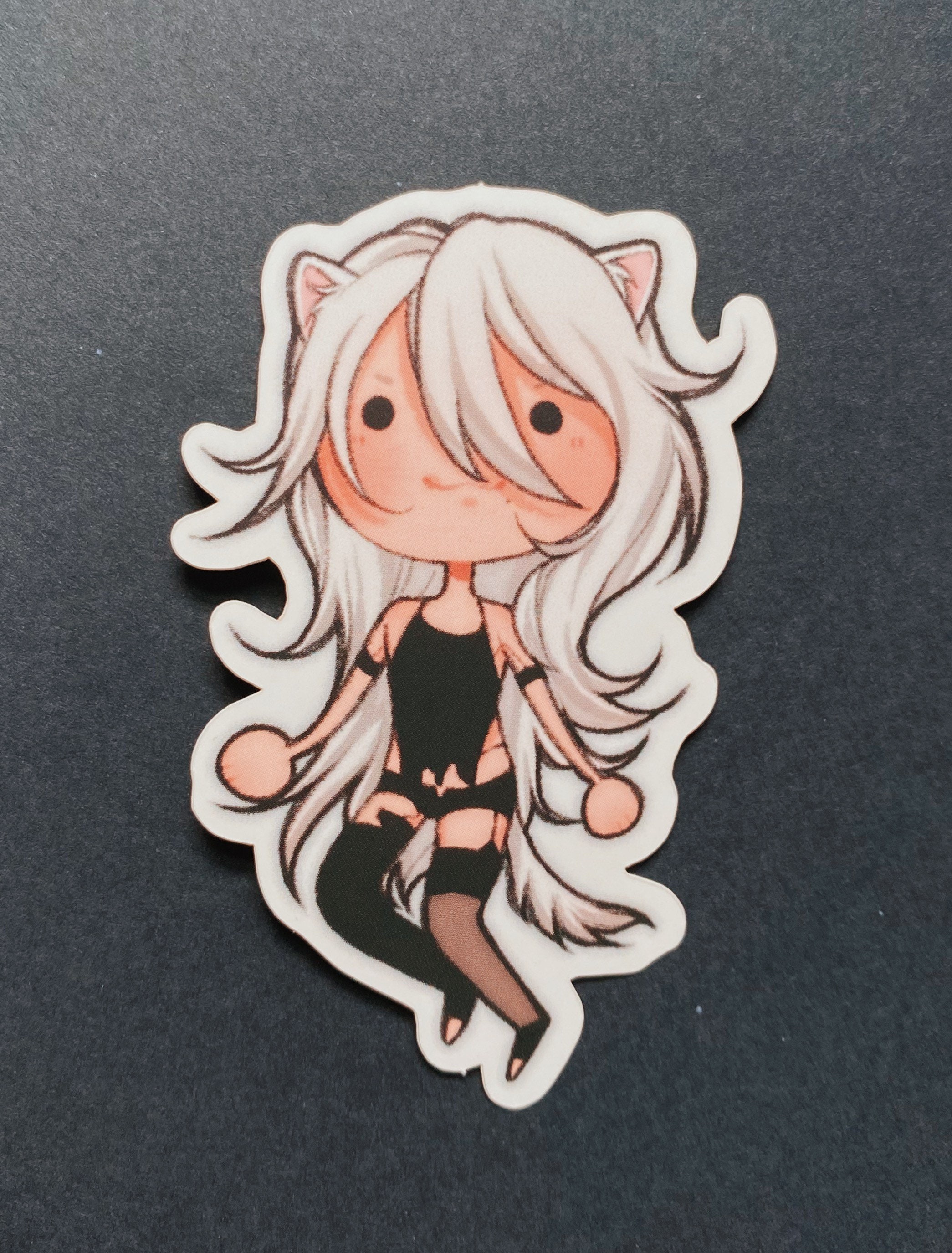 Nier: Automata Neko 3” Stickers 9S 2B A2 - Etsy