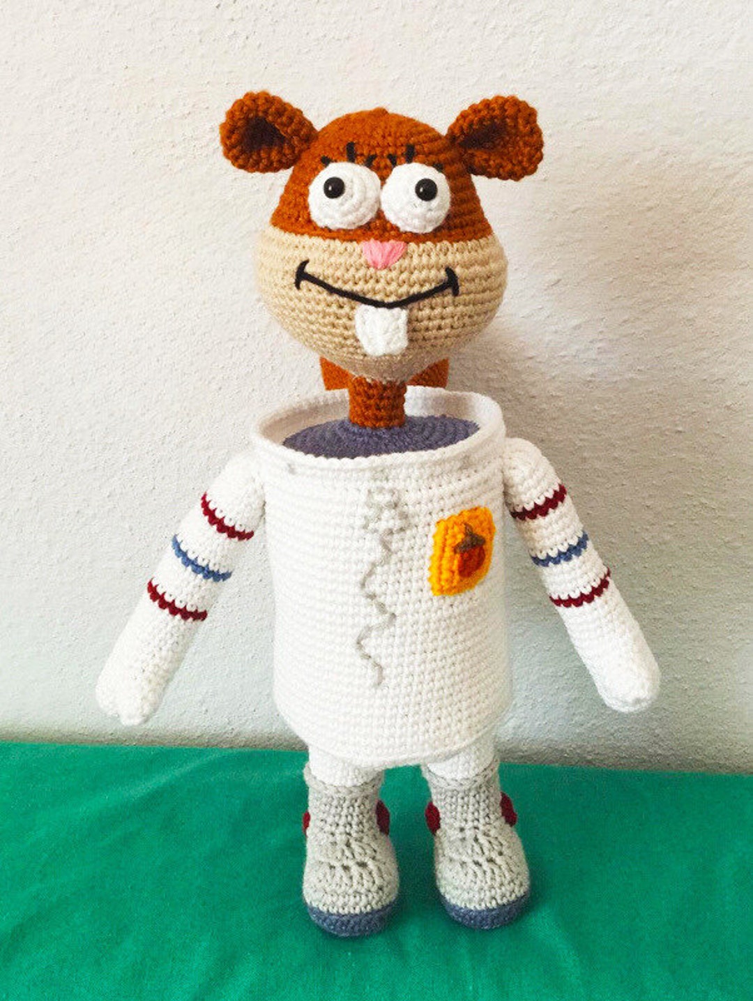 Sandy Cheeks Cute Crochet Patterns Spongebob Crochet Pattern - Etsy