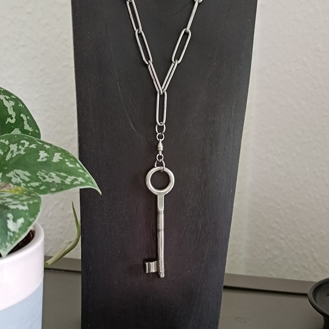 Key Chain. Chain With Key. Link Chain. Stainless Steel Jewelry. Punk ...