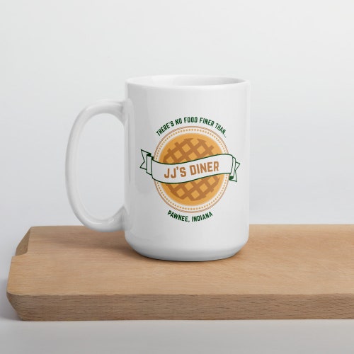 Jj's Diner: A Parks and Recreation Camp Mug Coffee - Etsy