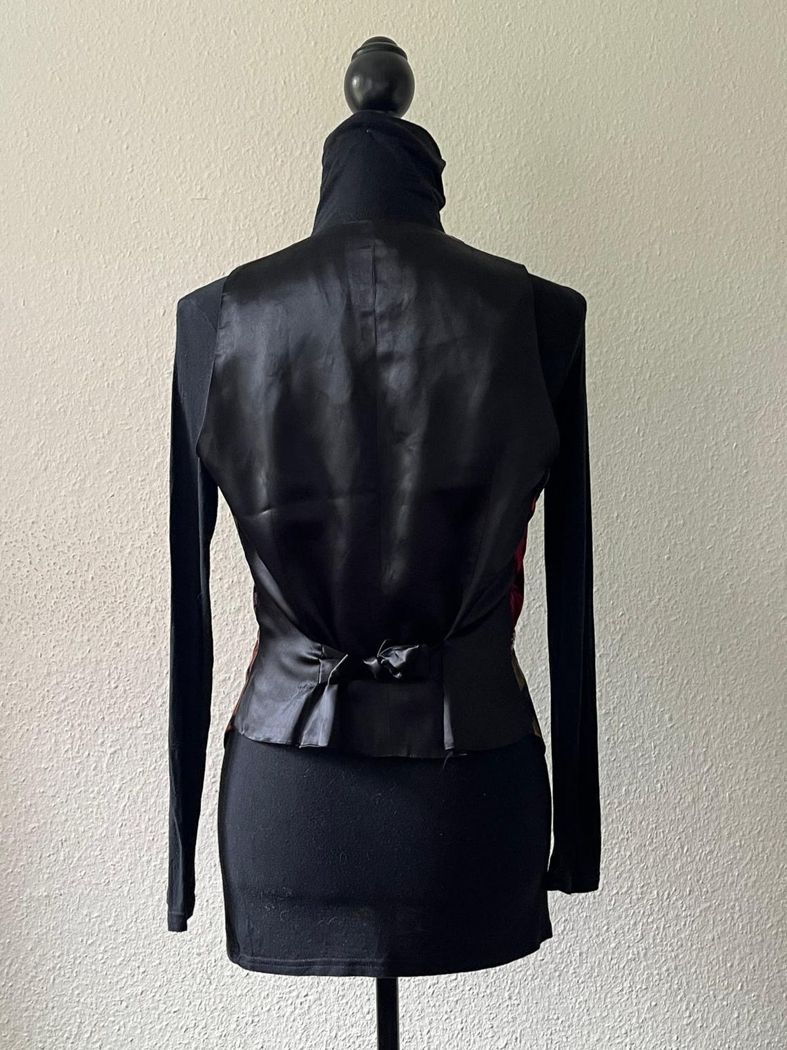 Vintage Todd Oldham Patchwork Velvet & Leopard Vest — 90s Maximalist ...