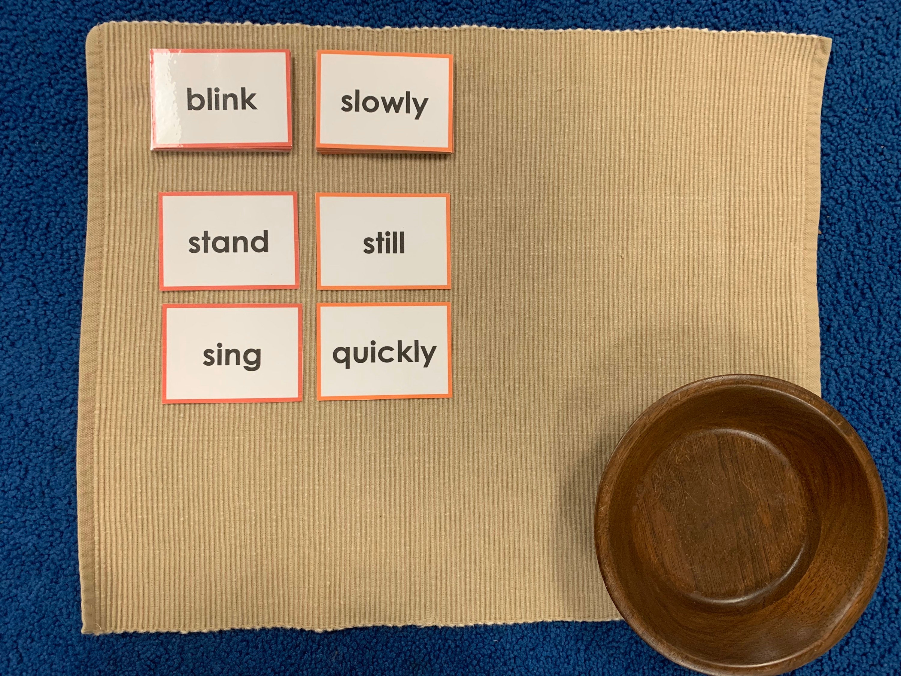 Verb/adverb Montessori Themed Language DIGITAL DOWNLOAD - Etsy