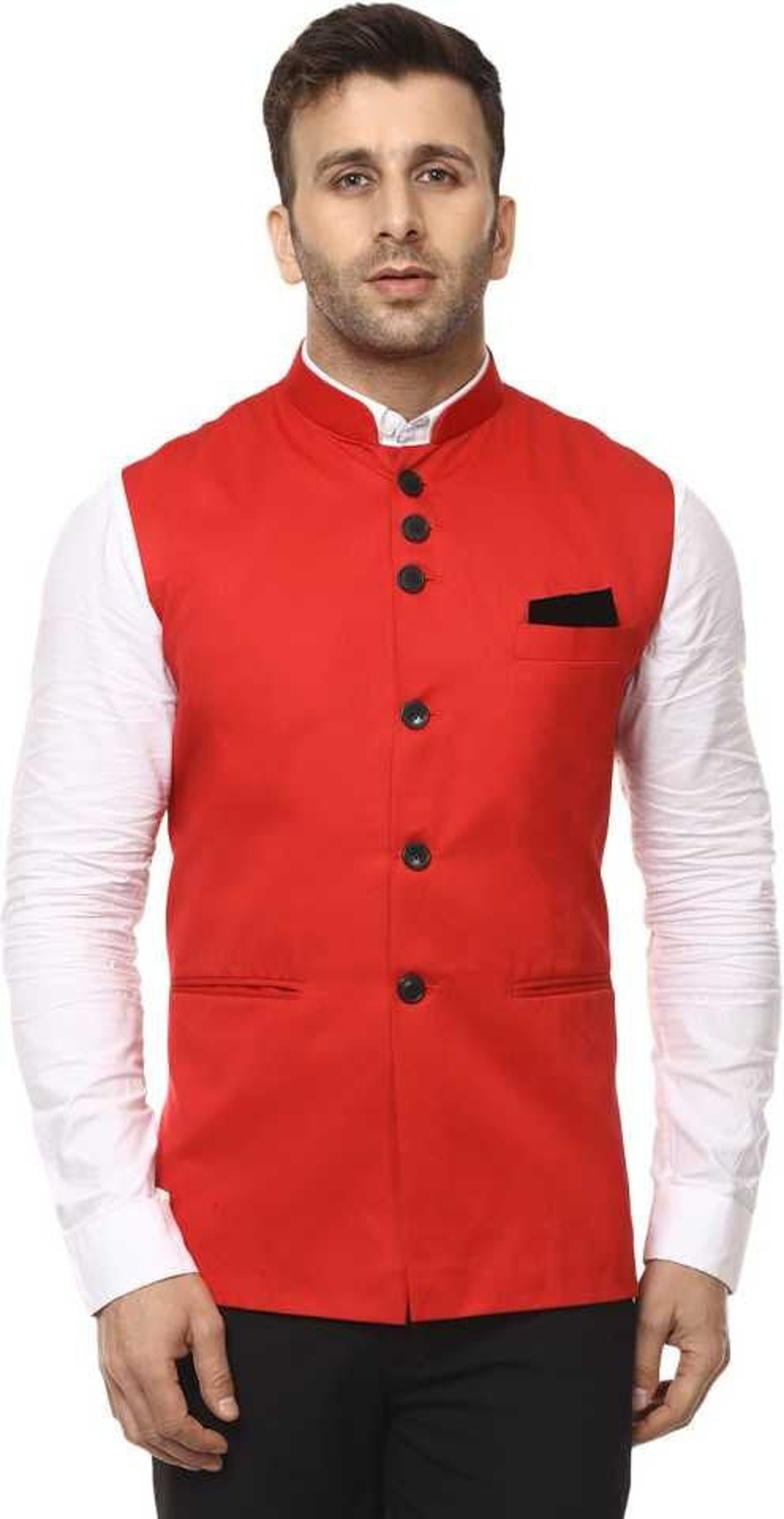 Indian Traditional Waist Coat Jacket Blazer Jodhpuri Designer Marriage ...