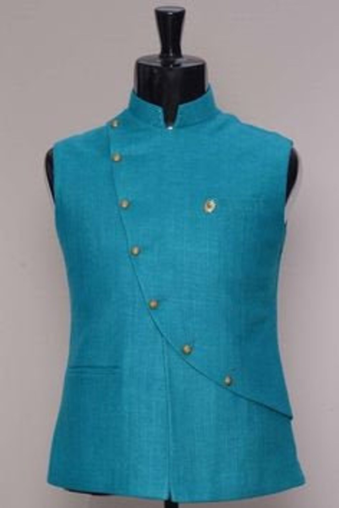 Indian Designe Waist Coat Traditional Ethnic Jacket Blazer for Men Boys ...