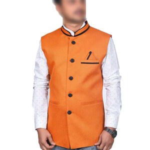 Indian Royal Designer Wedding Traditional Ethnic Modi Jacket Waistcoat ...