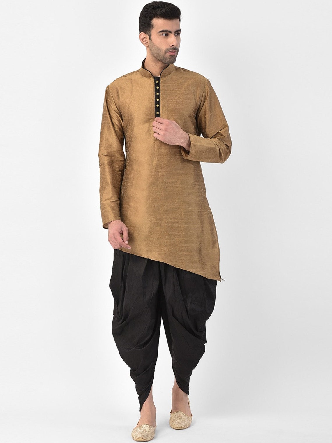 Indian Dhoti Kurta Dress for Men Partywear Designer - Etsy