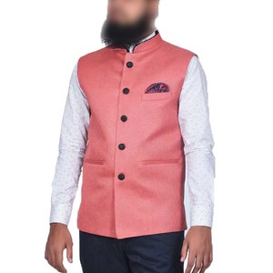 Indian Royal Designer Wedding Traditional Ethnic Modi Jacket Waistcoat ...
