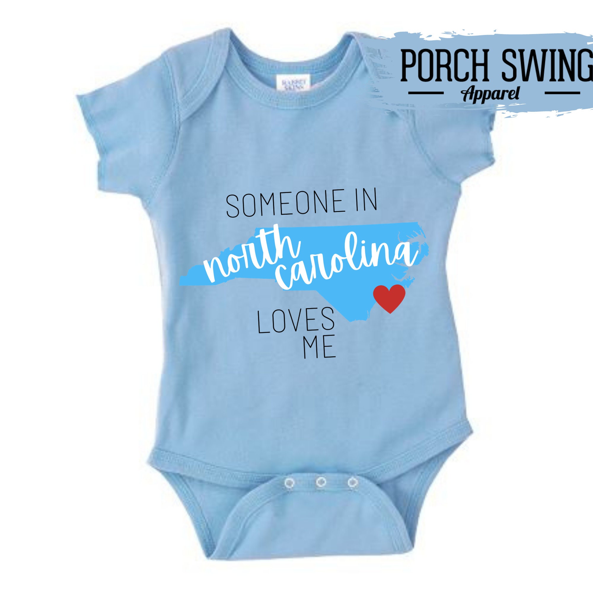 Someone in North Carolina Loves Me Onesie® North Carolina - Etsy Someone in North Carolina Loves Me Onesie® North Carolina - Etsy