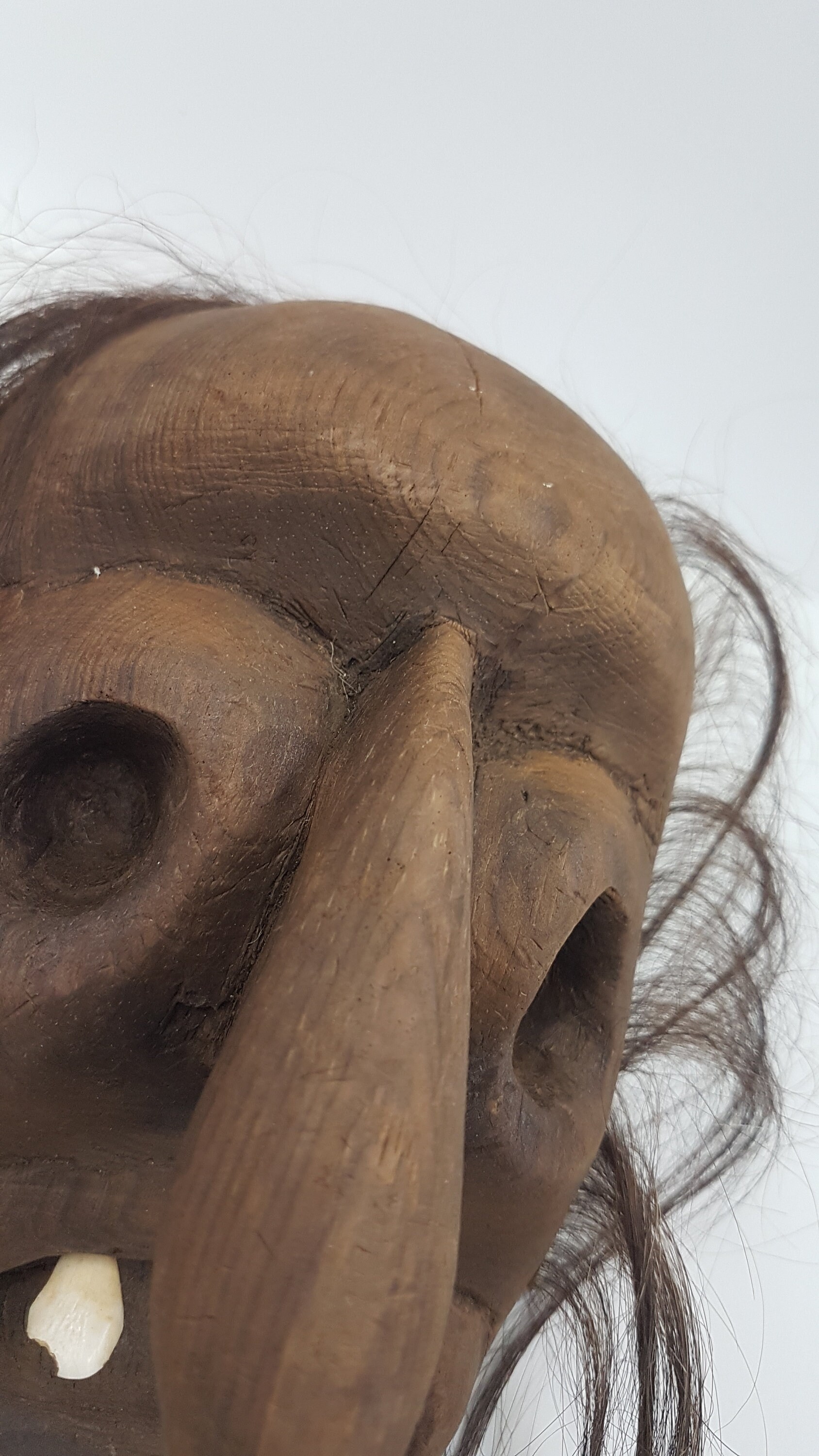Swiss Made Tschäggättä Hand Carved Wooden Mask Wall - Etsy