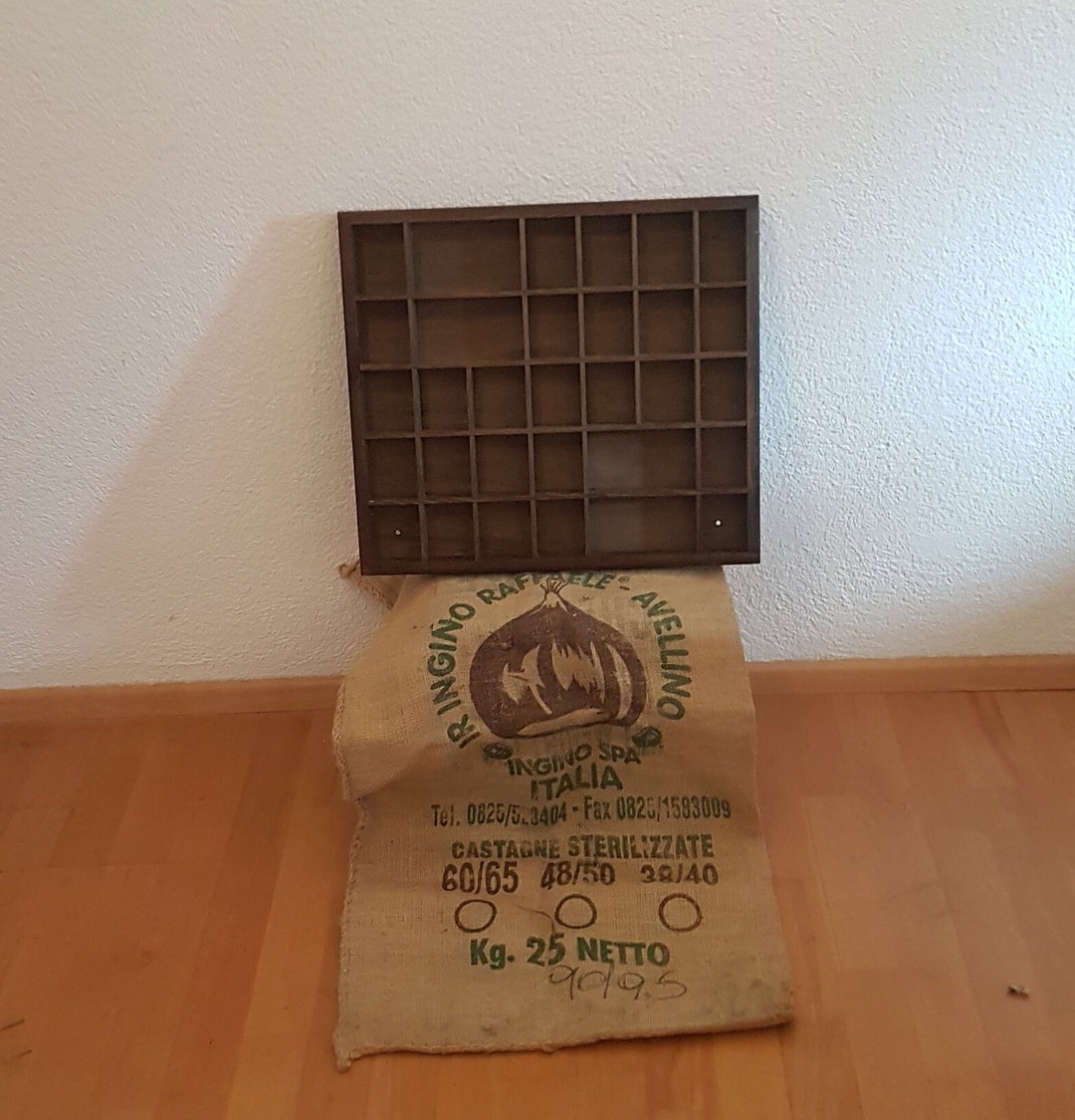 Swiss Made Wooden Typecase Shadow Box Show Case Cabinet - Etsy