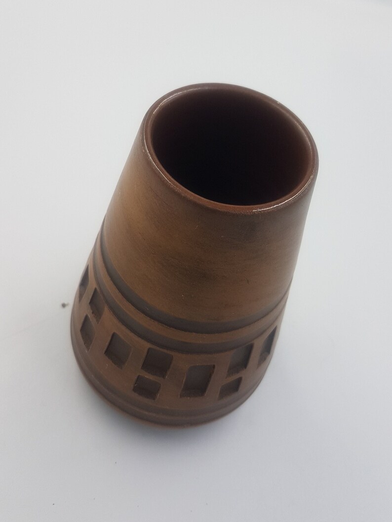 Jarrón Swiss Studio Pottery Mid-Century de Frick Keramik - Etsy México