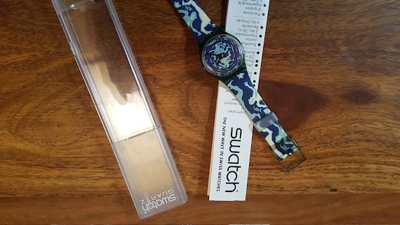 Swatch Watch - "Crash" by Massimo Giacon in box - mod… - Gem