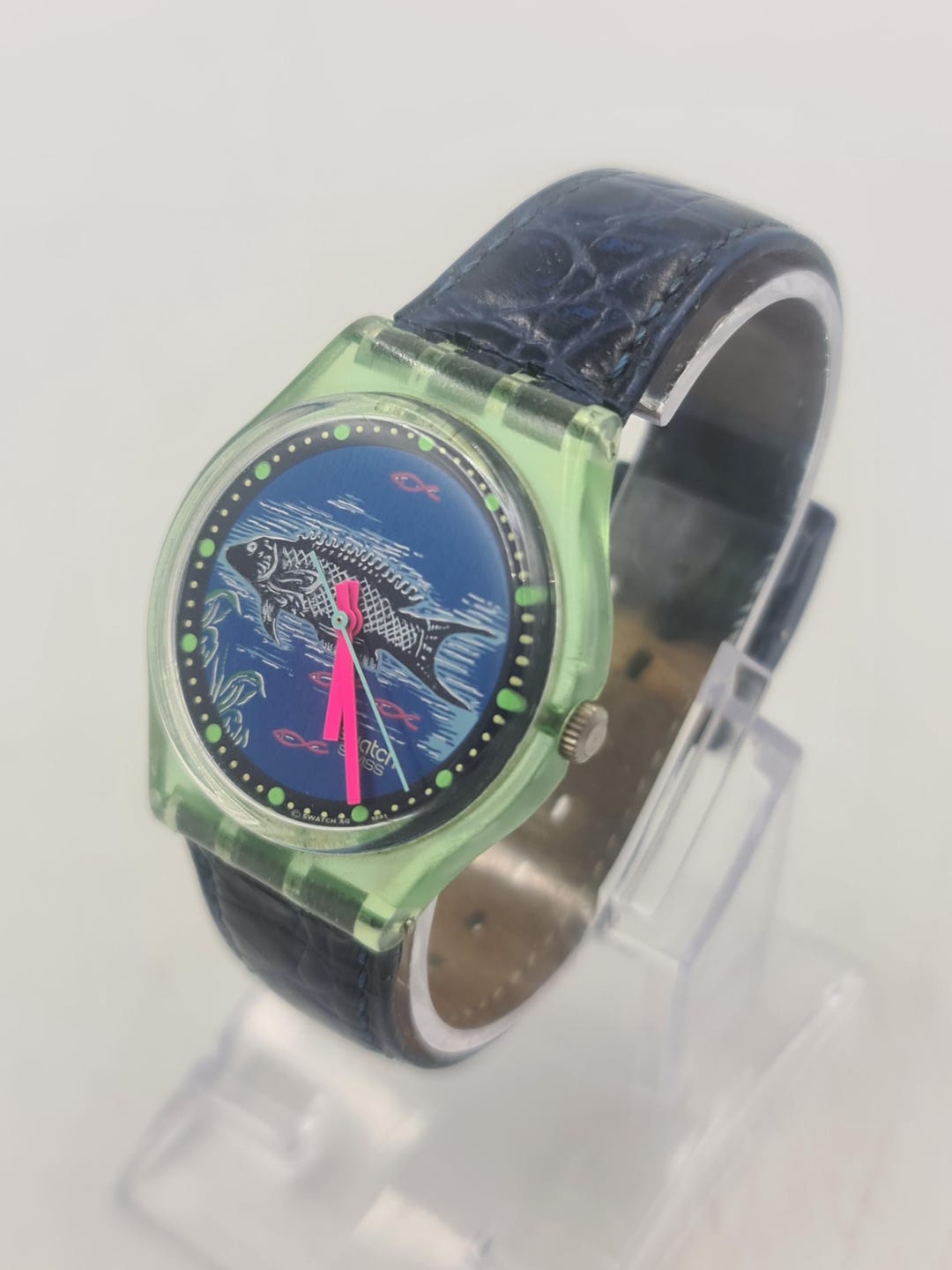 Swatch Watch 'frische Fische' (fresh Fish) GG116, 1992 Vintage Swiss ...
