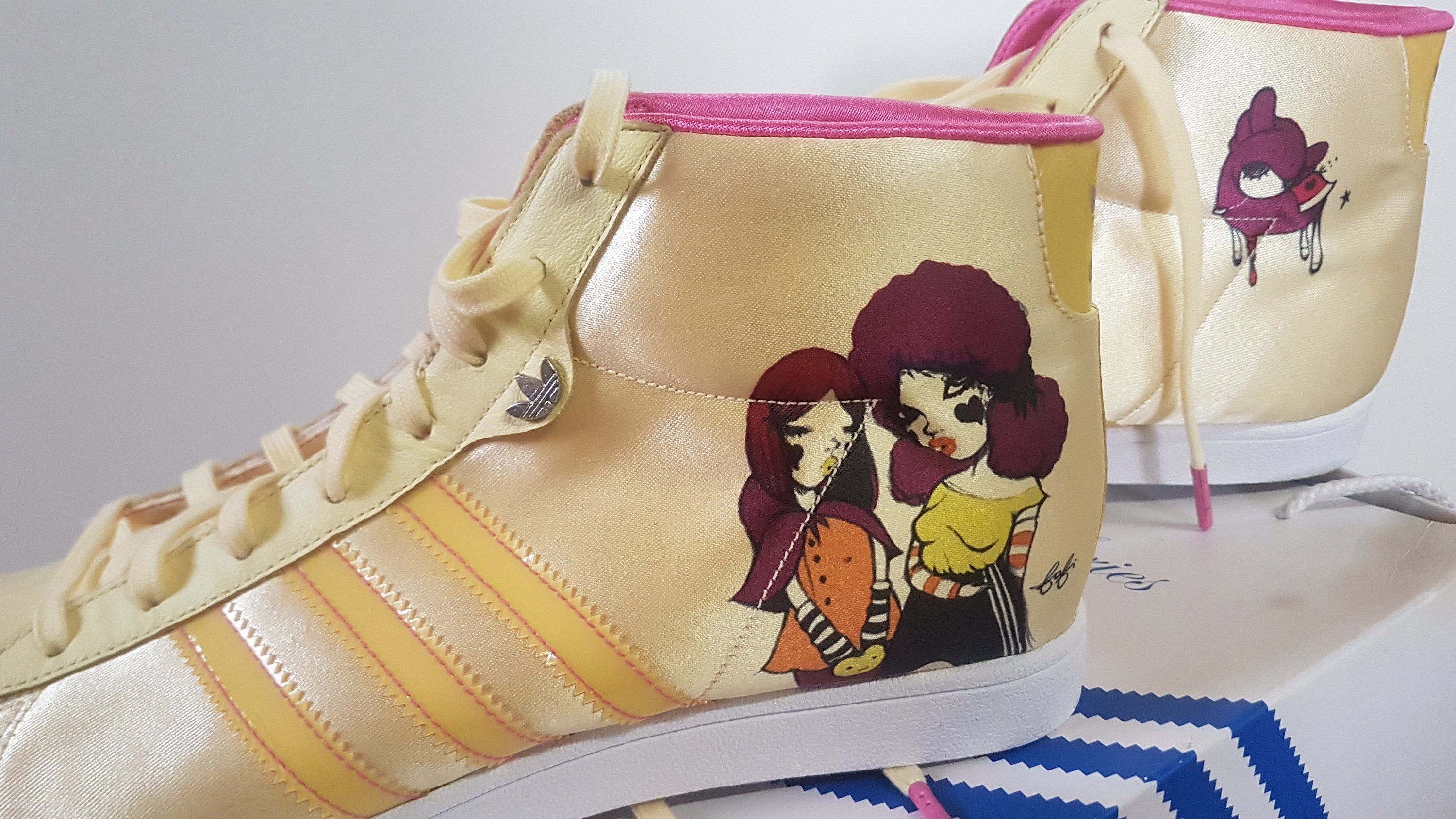 Vintage Adidas Originals Sleek Series by French Graffiti Artist Fafi ...