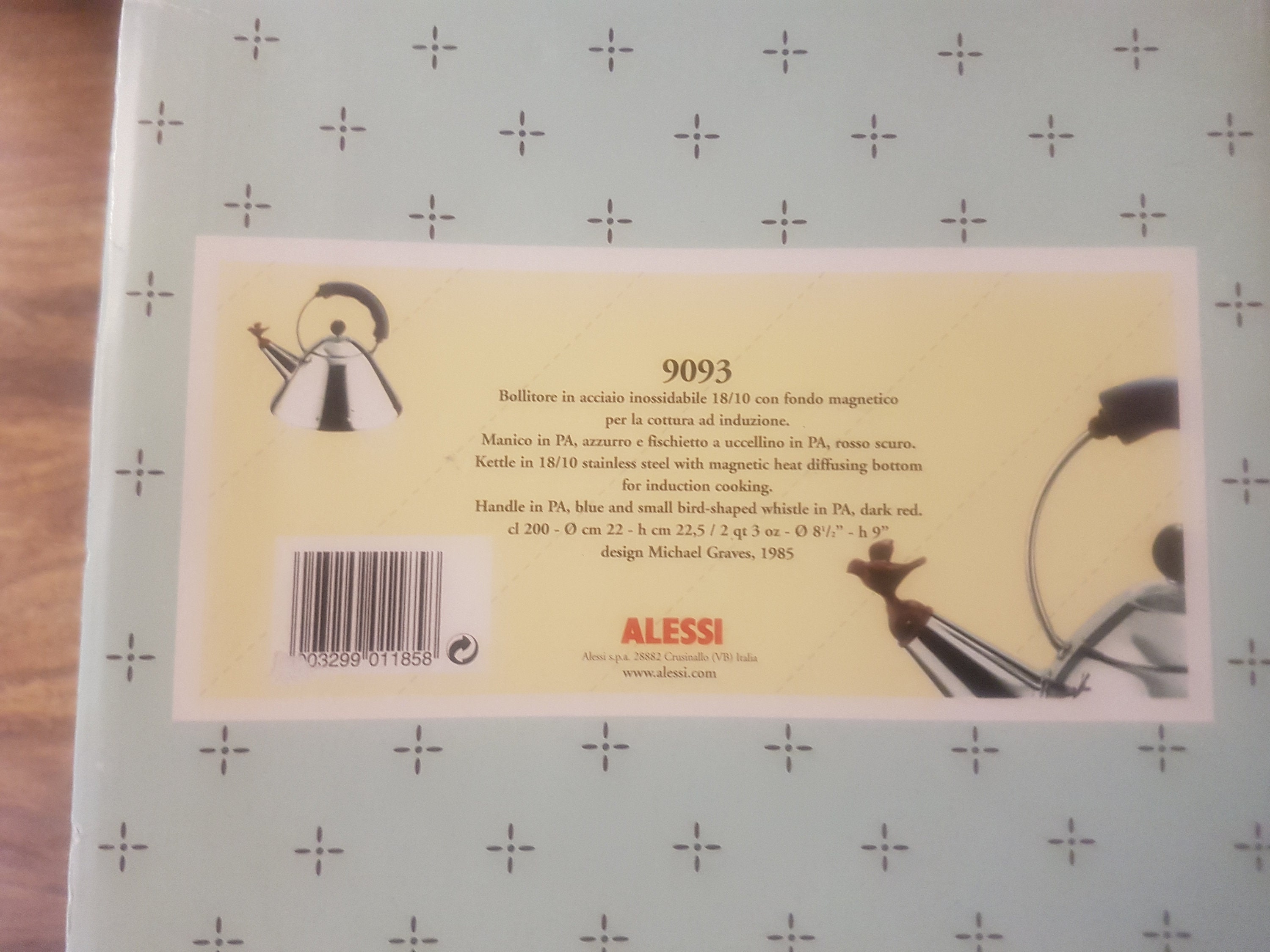 Alessi bird Water Kettle 9093 Designed by - Etsy