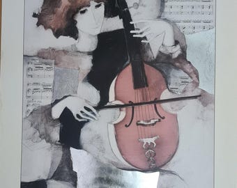 Vintage Rosina Wachtmeister 'crescendo' 1995 Verkerke Gallery Special ...